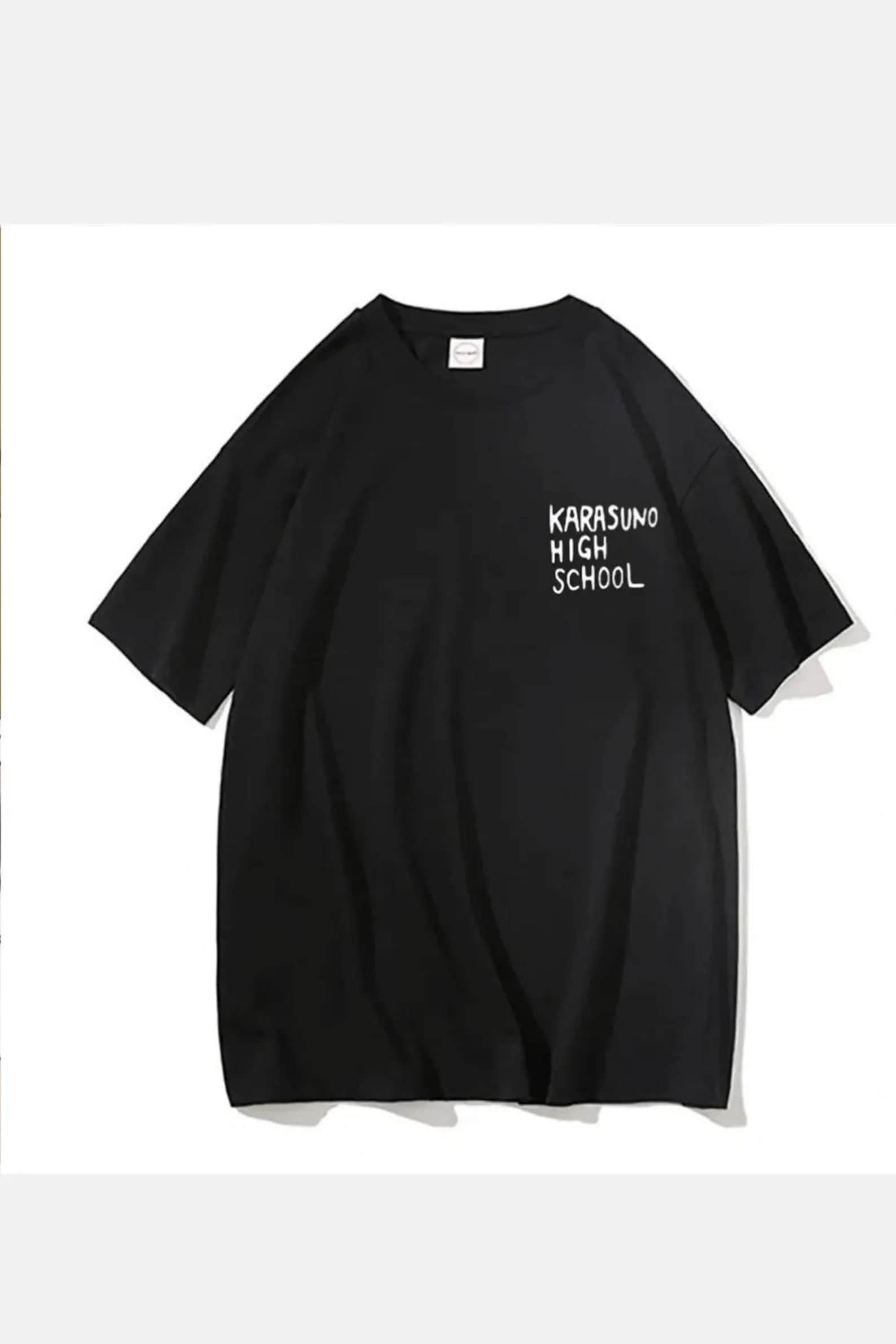 Karasuno High School Anime T-shirt Unisex Oversized Tee - Etsy