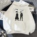 Geto and Gojo Anime Character Print White Hoodie - Stylish & Cozy ...