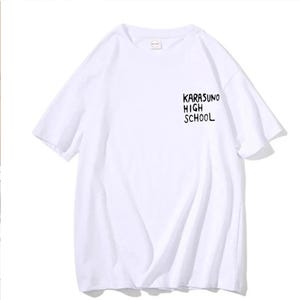 Karasuno High School Anime T-shirt Unisex Oversized Tee - Etsy