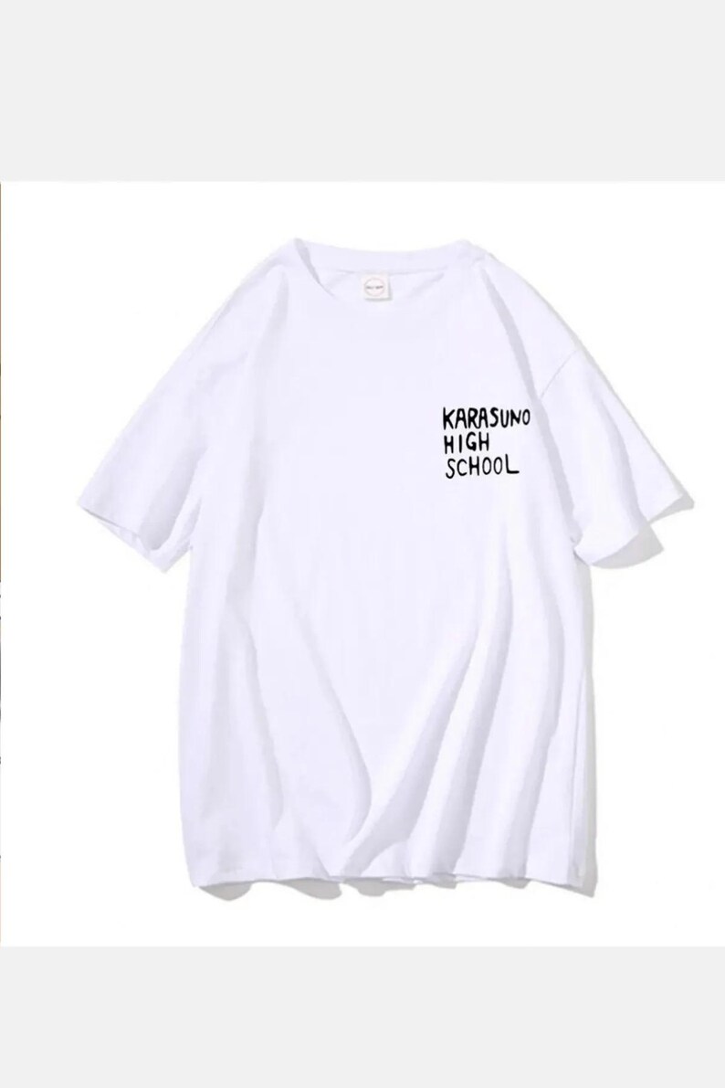 Karasuno High School Anime T-shirt Unisex Oversized Tee - Etsy