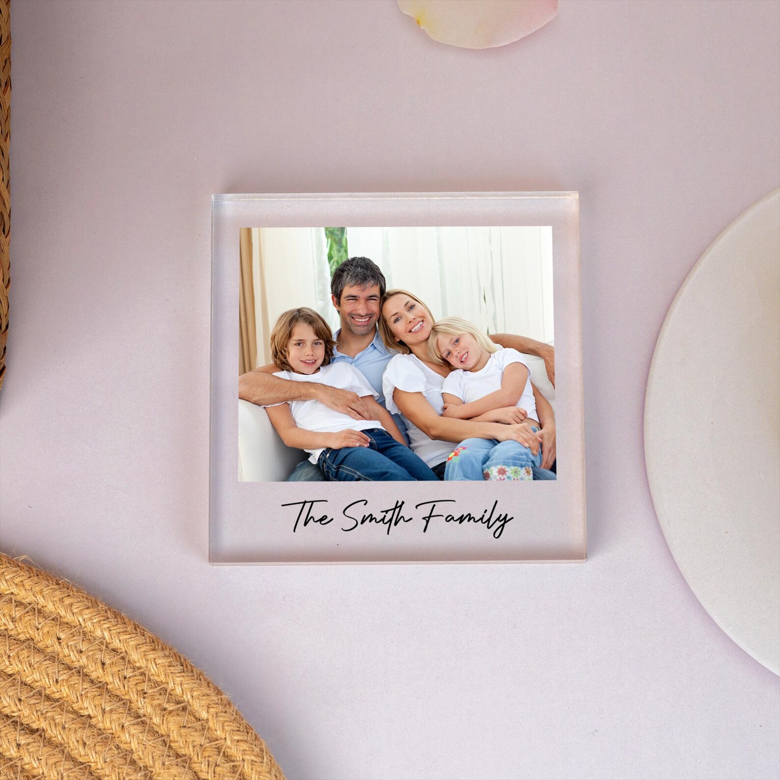 Personalized Photo Acrylic Block, Custom Acrylic Picture Frame, Acrylic ...