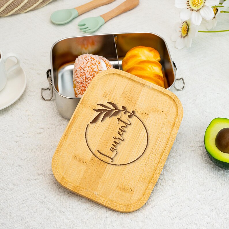Personalized Lunch Box With Name,custom Lunch Box for Her and Him ...