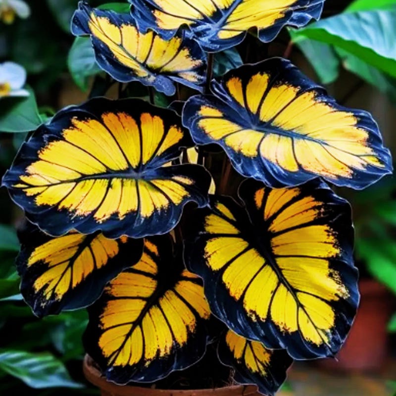 Black caladium - Etsy Italia