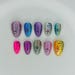 Fishing Lure Nails | Summer Nails | Hand Painted Press on Nails | Nail ...