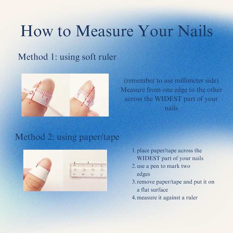 Whimsy Mismatched Nails | Fake Nails | Hand Painted Press on Nails ...