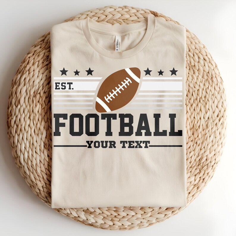 Custom Football Player SVG Bundle: Editable Team Designs (PNG, SVG) - Etsy