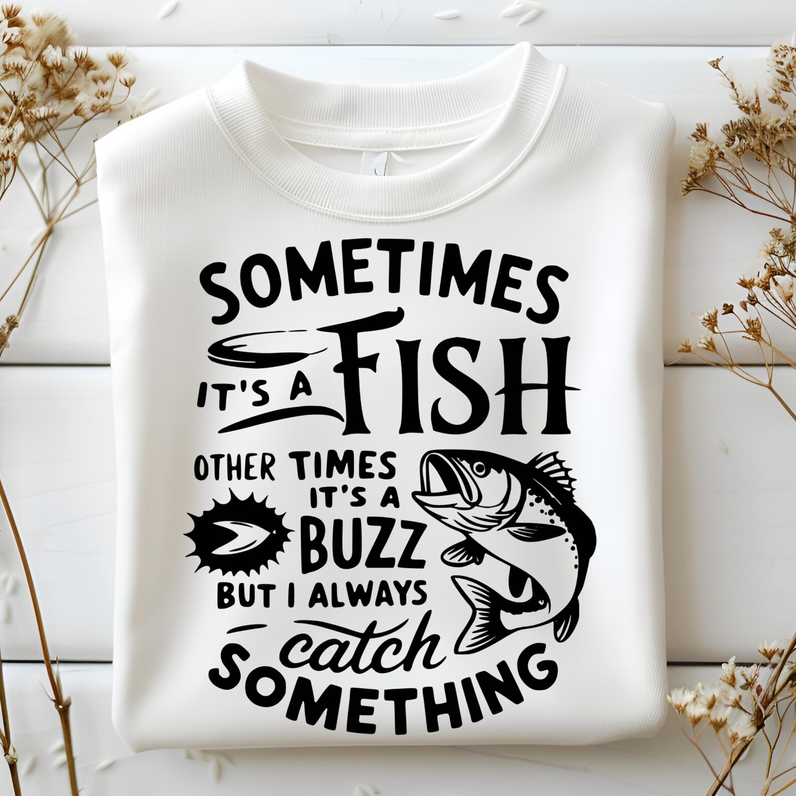 Funny Fishing Quotes SVG Bundle, Fisherman Shirt Designs (digital ...
