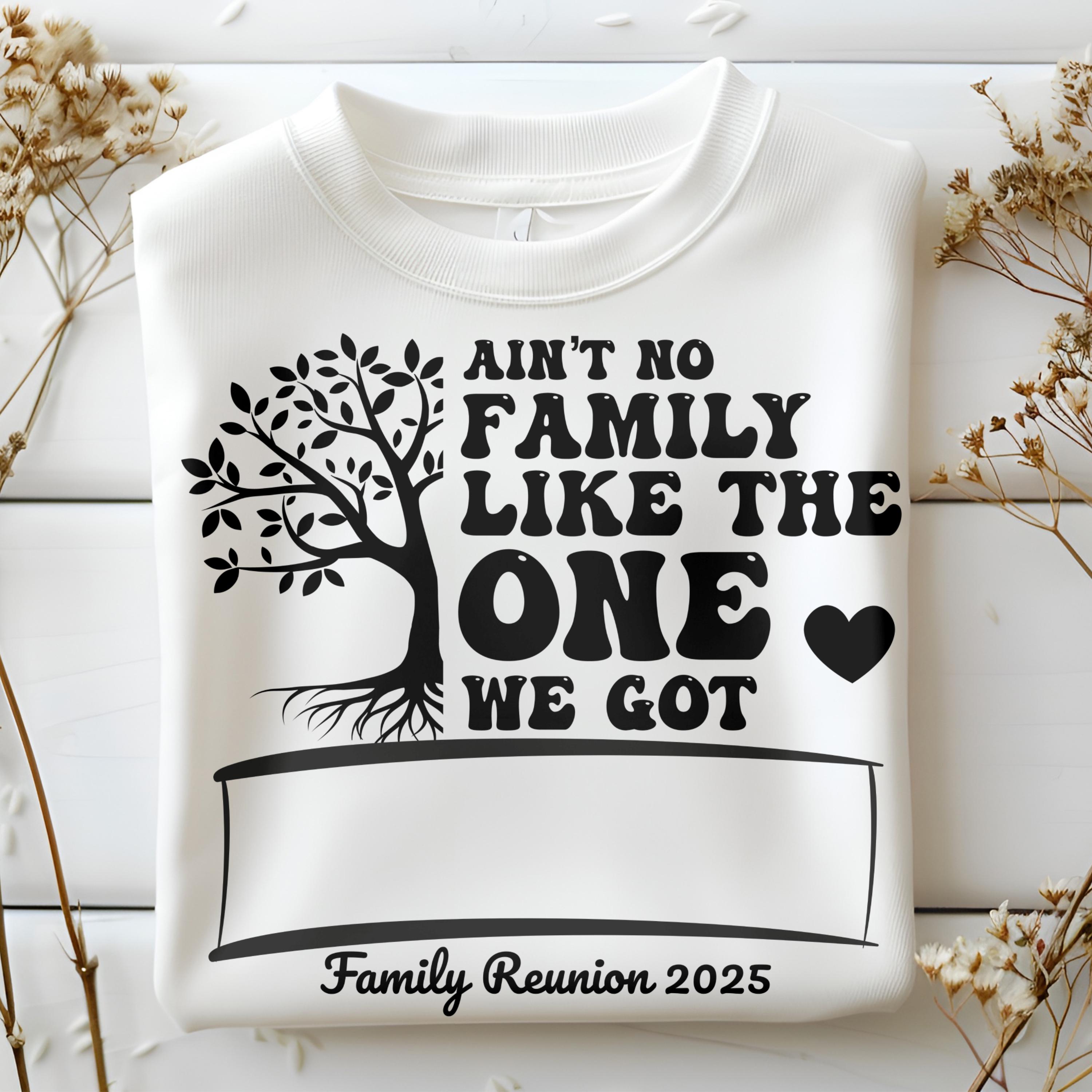Family Reunion Shirt PNG: Retro Matching Family Design (digital ...