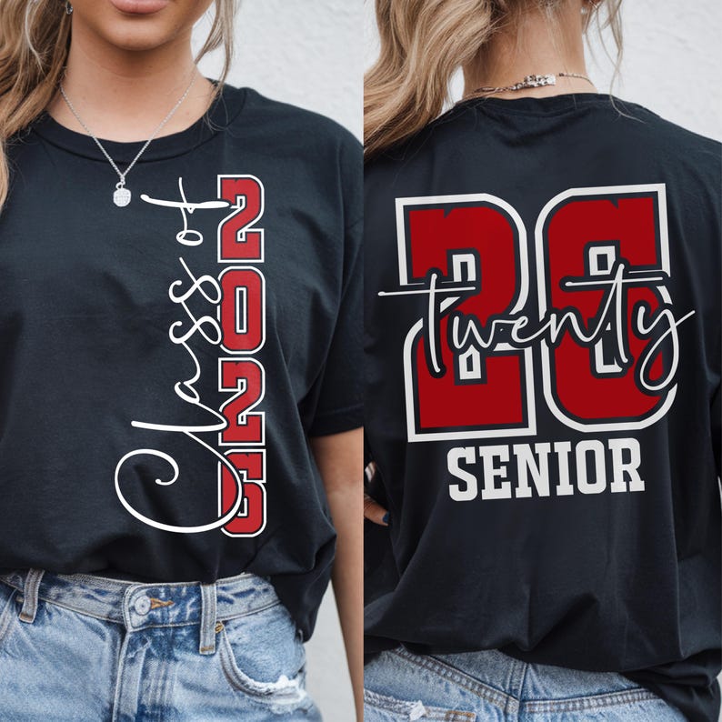 Senior Class of 2026 SVG: Graduation Shirt Design (digital Download) - Etsy