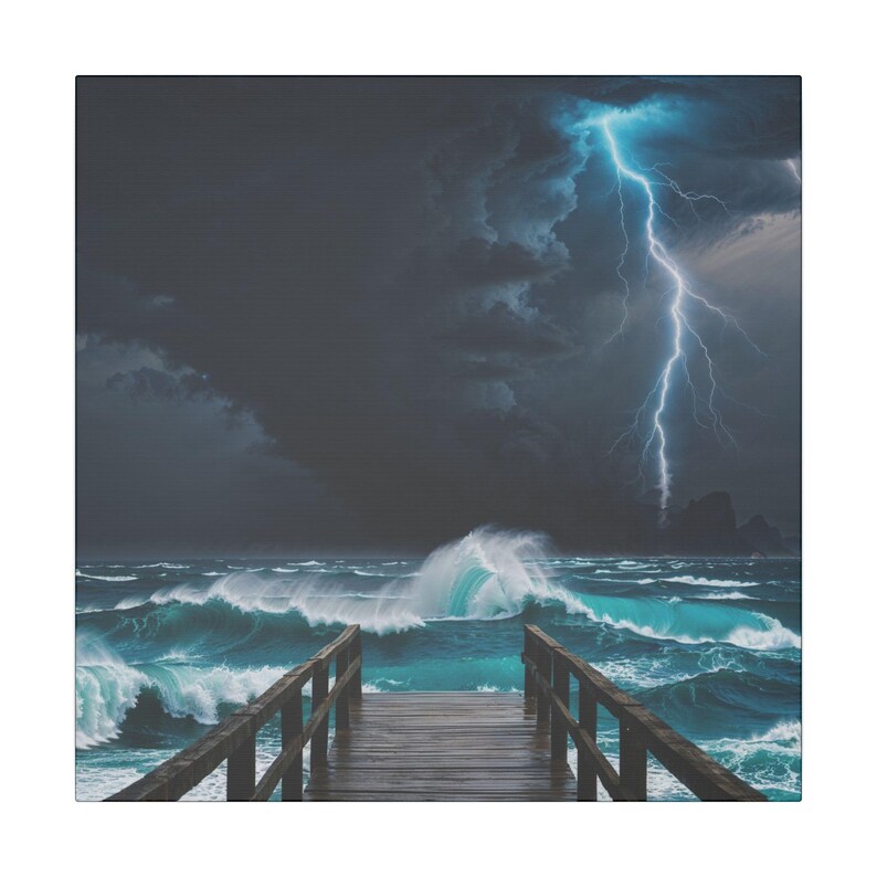 Hurricane Approaching, Dramatic Weather, Weather Scene Wall Decor ...