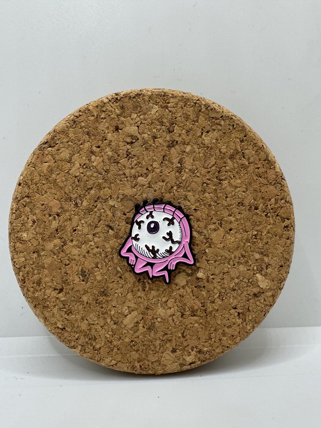 Creepy Eye With Arms and Legs Enamel Pin Surreal and Quirky Oddity ...