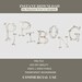 Bones Alphabet Png 2 Pack, Bones Font, Bones Letter Png, Bones Clipart ...