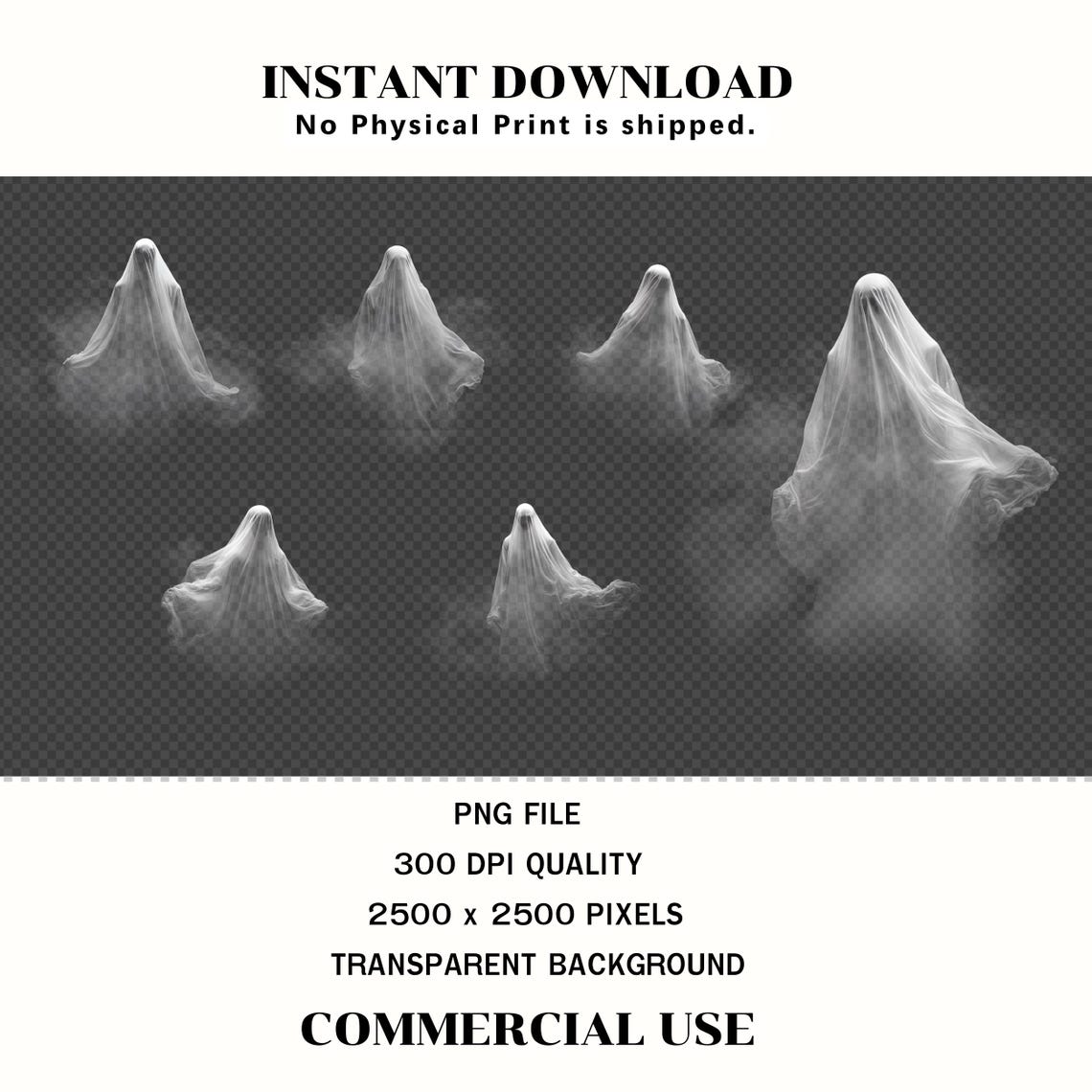 Ghost Overlay, Ghost Png, Ghost Clipart, Float Ghosts, Spooky Overlays ...