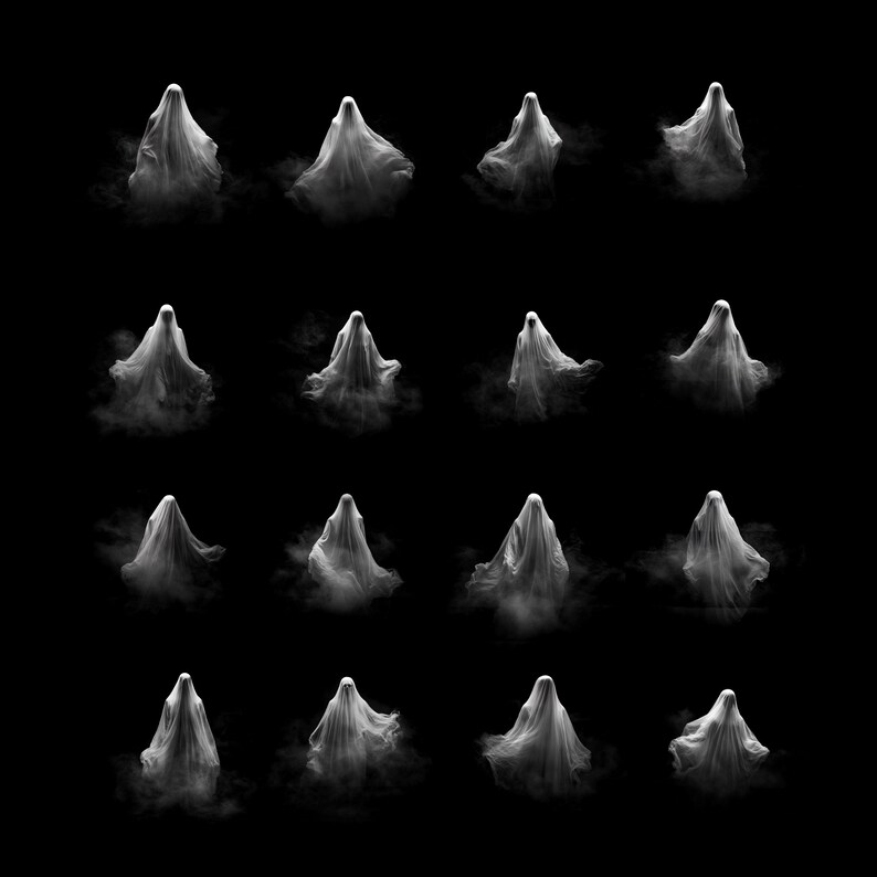 Ghost Overlay, Ghost Png, Ghost Clipart, Float Ghosts, Spooky Overlays ...