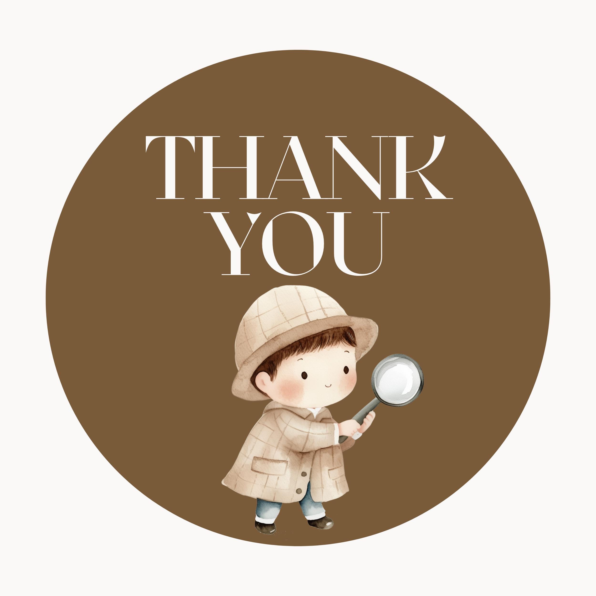 Cute Detective Watercolor Clipart, Detective Graphics, Private ...