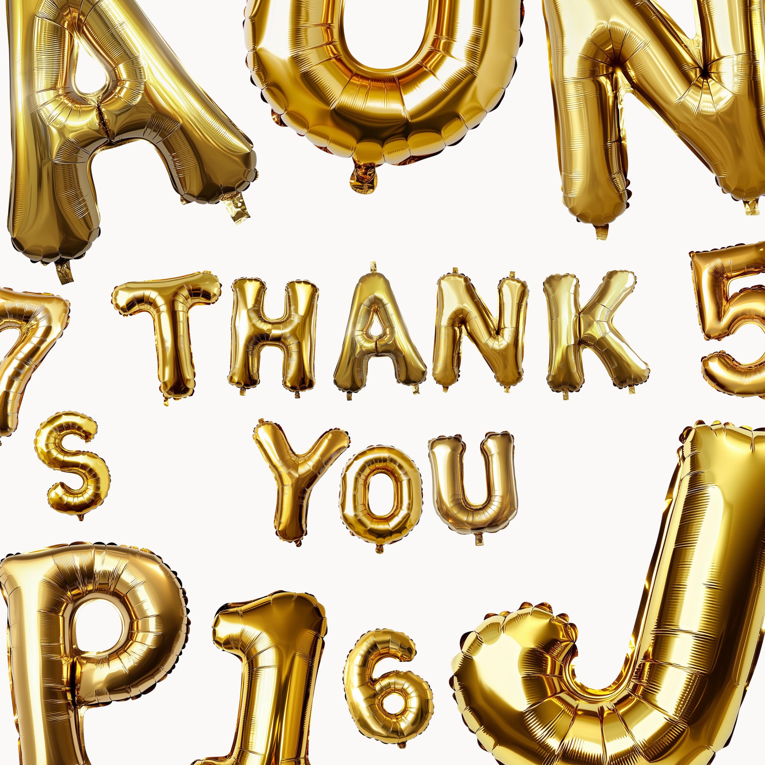 Gold Foil Balloon Alphabet Clip Art, Gold Alphabet Graphics in PNG ...