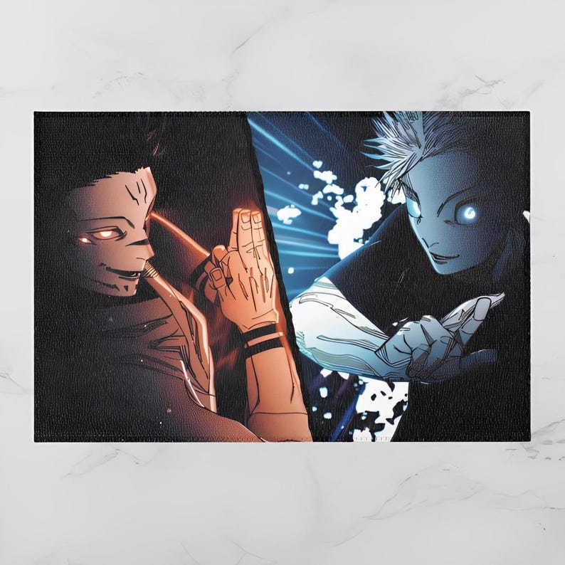 JJK Sukuna Vs Gojo rug - Etsy