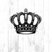 Crown Digital File, King Crown Svg, Vector Art, Printable Crown, Royal ...