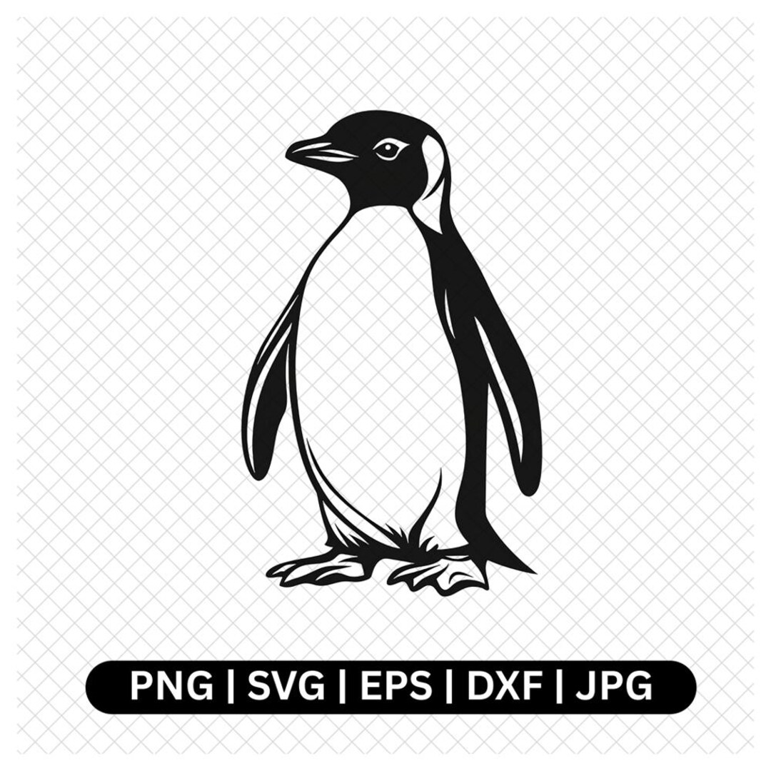 Penguin Digital Vector, Penguin Clipart, Penguin SVG, Penguin PNG ...