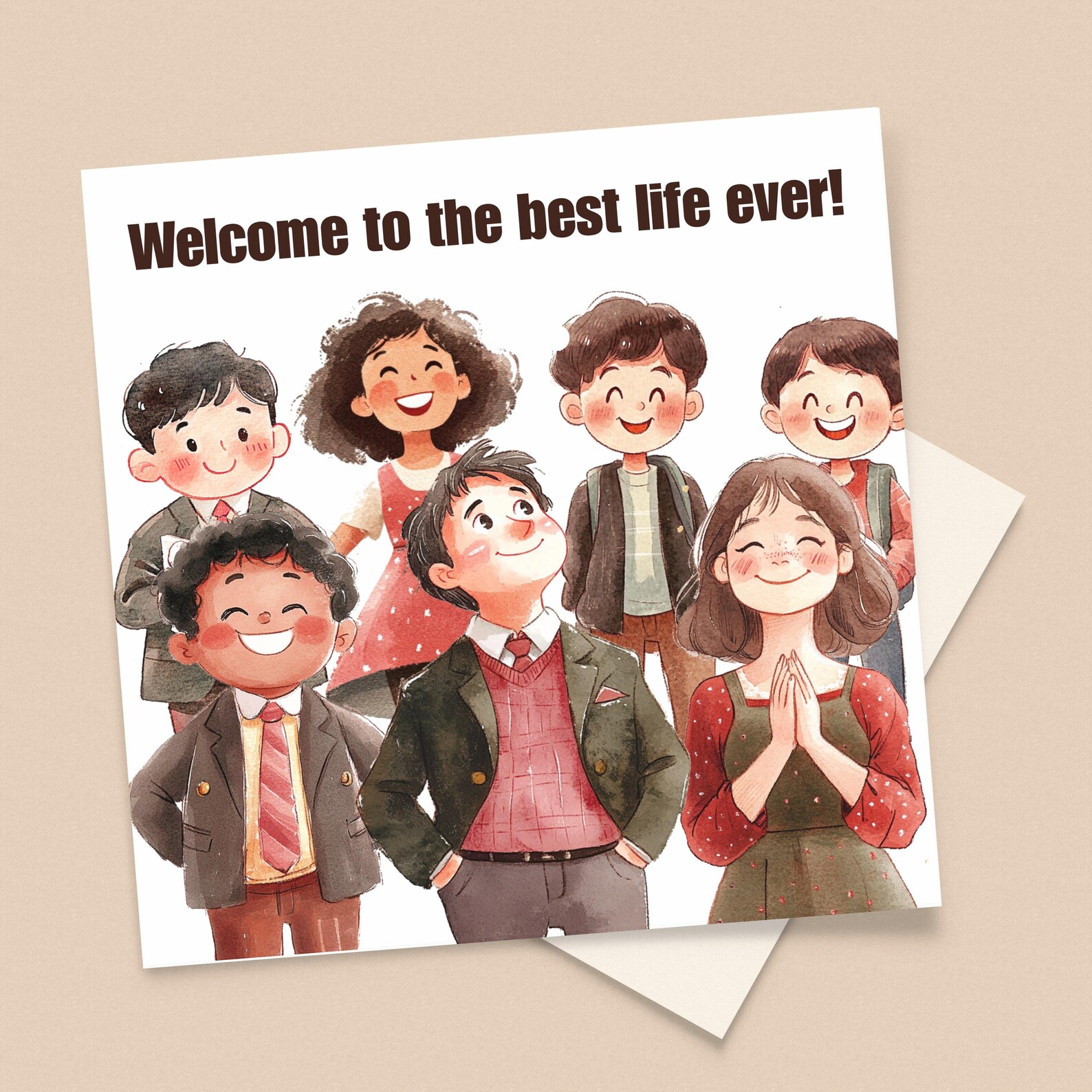 JW Greeting Card - Welcome to the Best Life Ever, JW Gift, Best Life ...