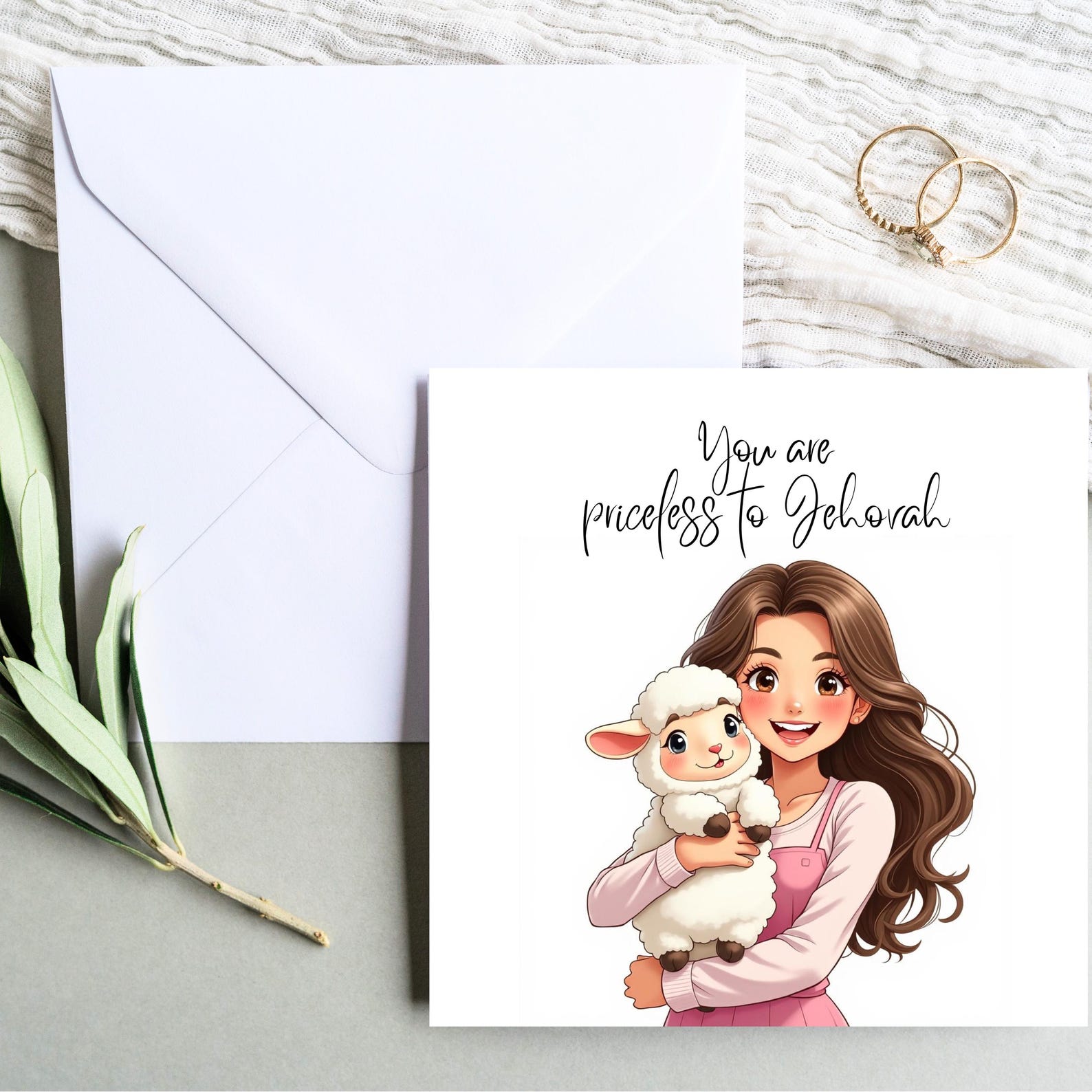Greeting Card – You Are Priceless to Jehovah, Gift From Jehovah's ...