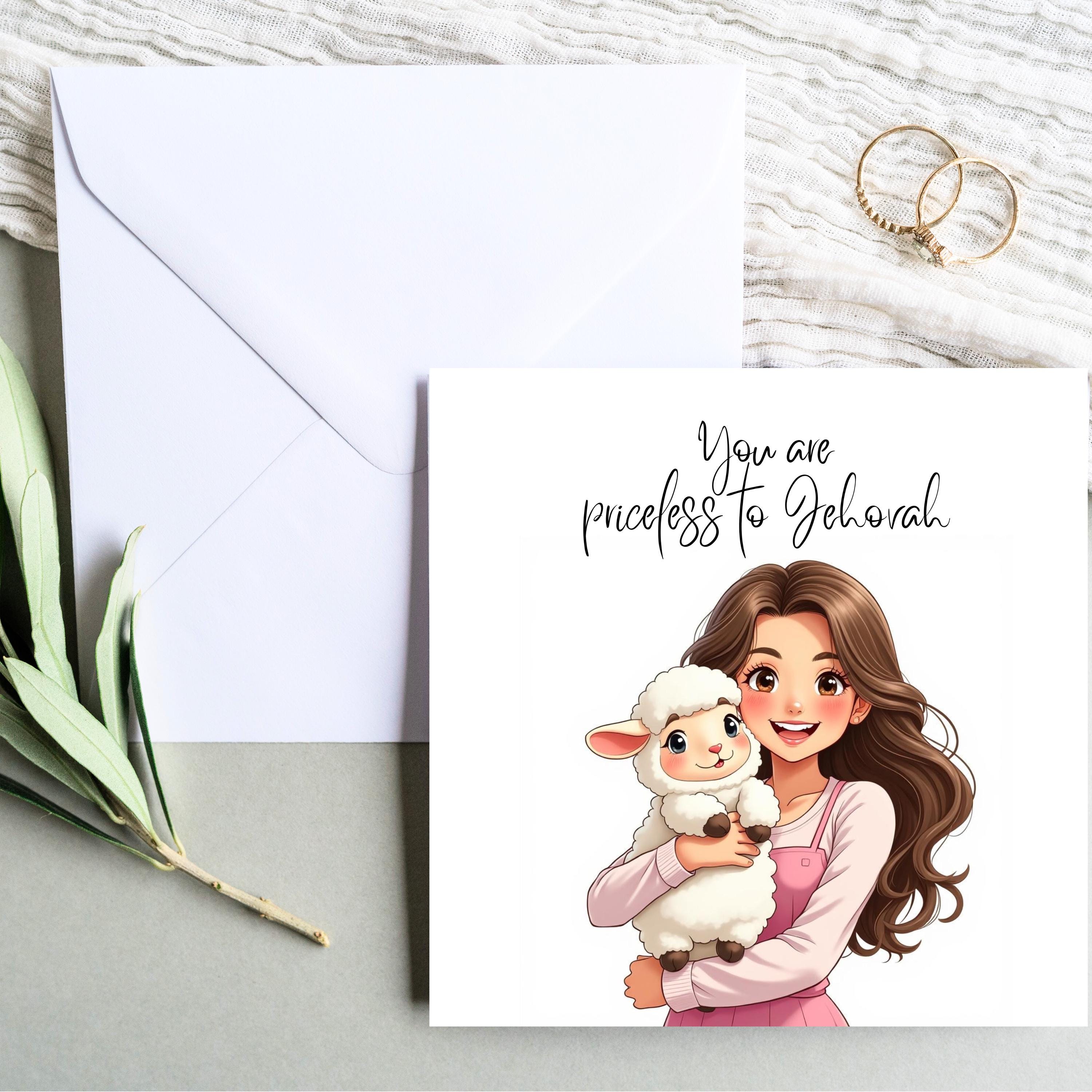 Greeting Card – You Are Priceless to Jehovah, Gift From Jehovah's ...