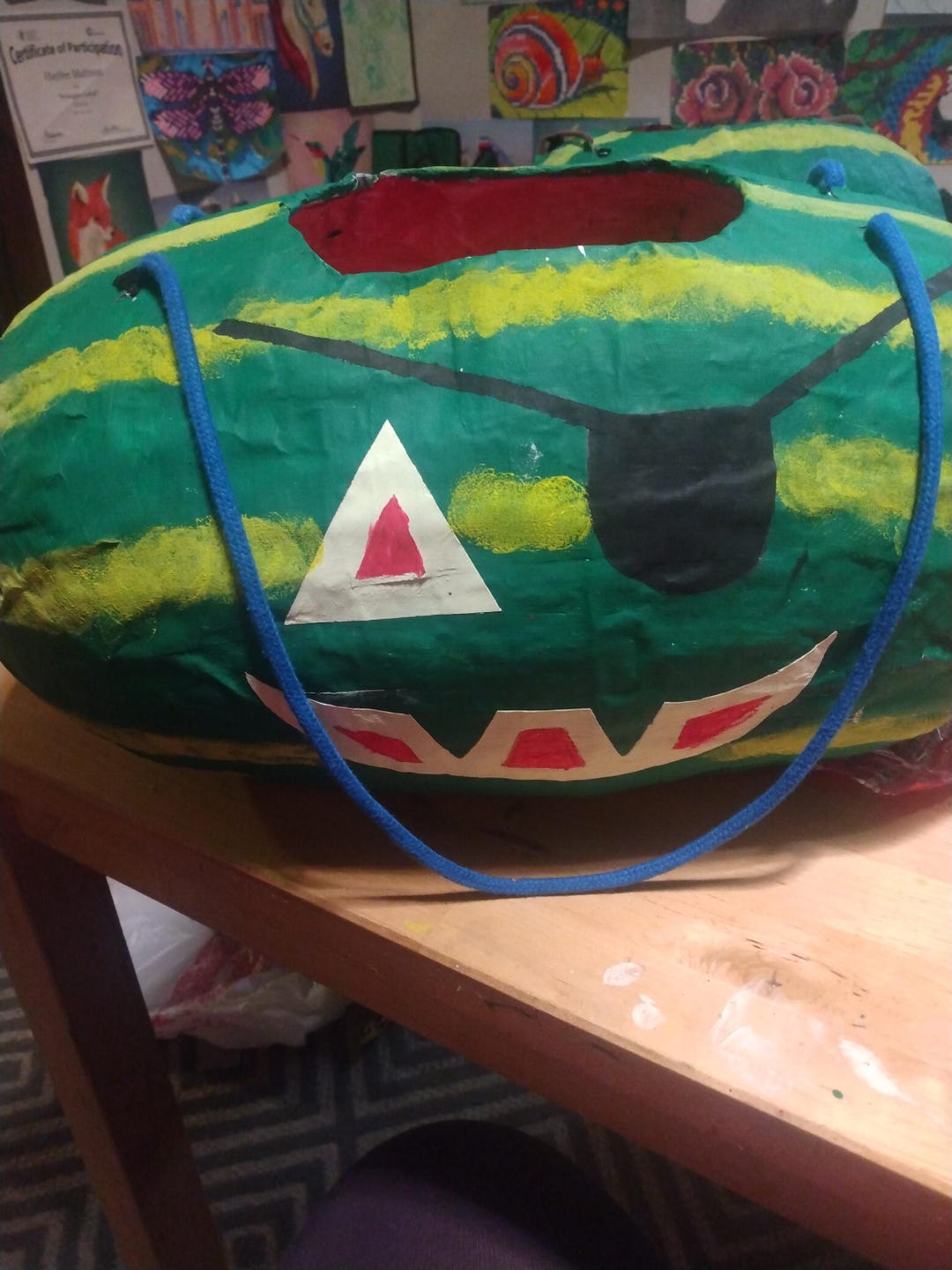 Summerween Jack-o'-melon - Etsy