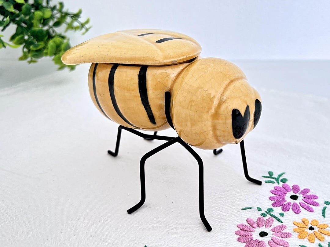 RARE Vintage Bee Honey Pot by Mellona of Holland From the 1950s ...