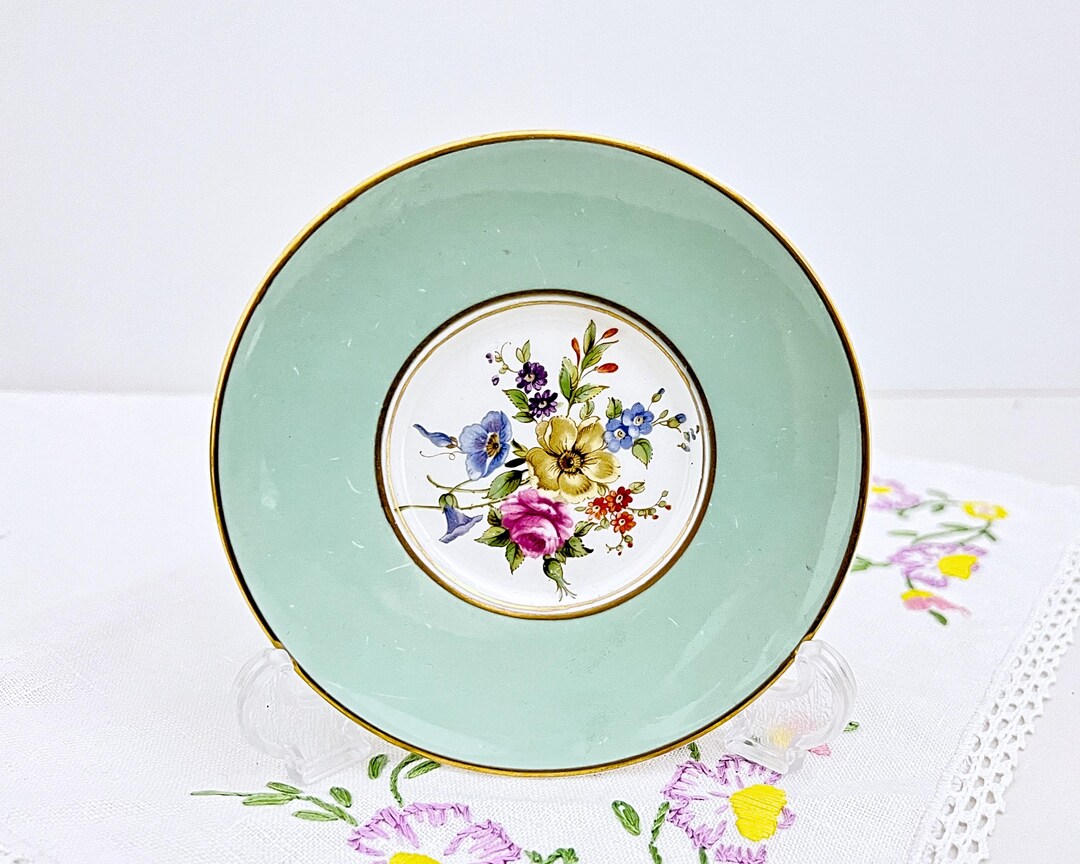 Vintage Royal Worcester 'miranda' Bone China Trinket or Pin Dish, With ...