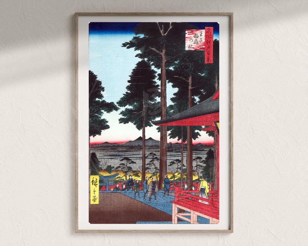 Utagawa Hiroshige (1st) - Ukiyoe Digital Remaster - One Hundred Famous ...