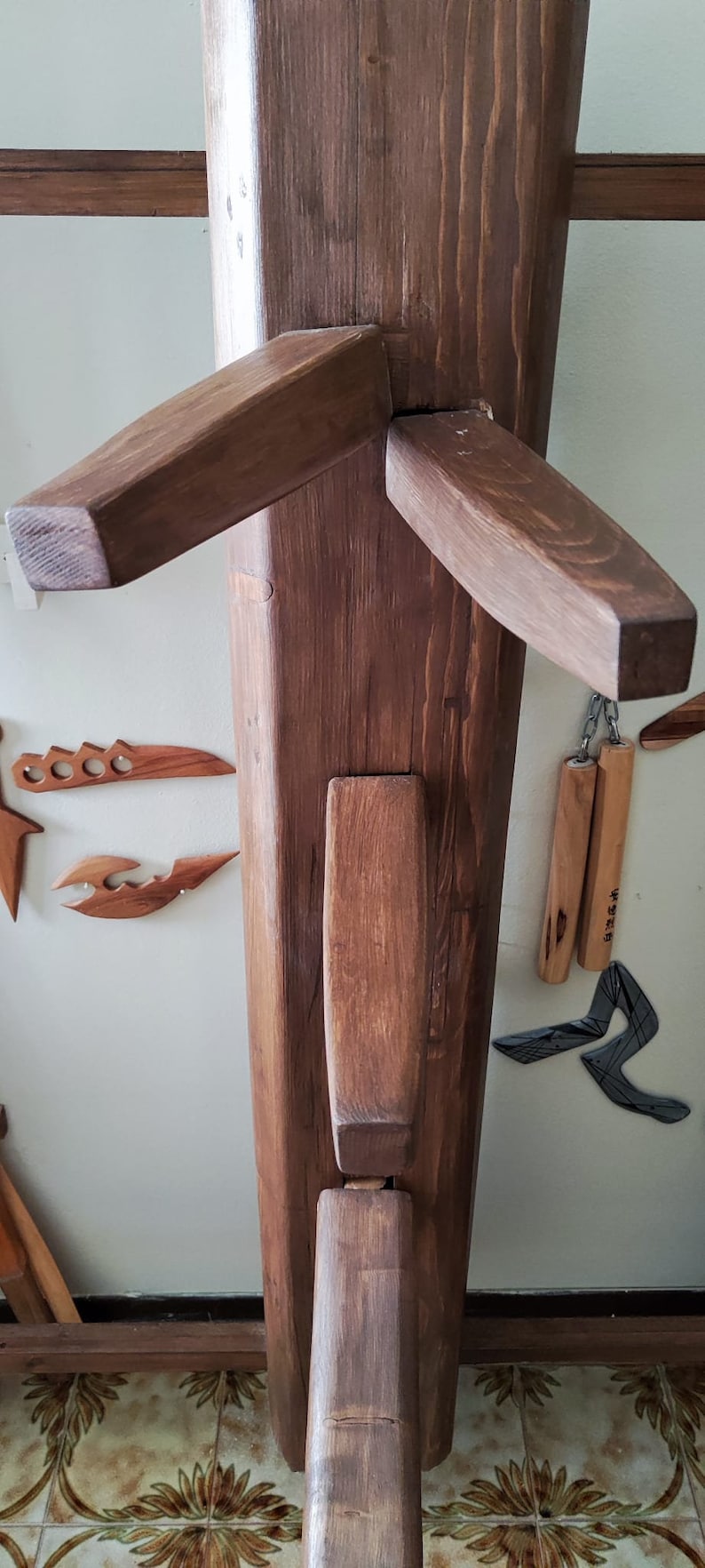 Wooden Dummy Wing Chun With Structure - Etsy