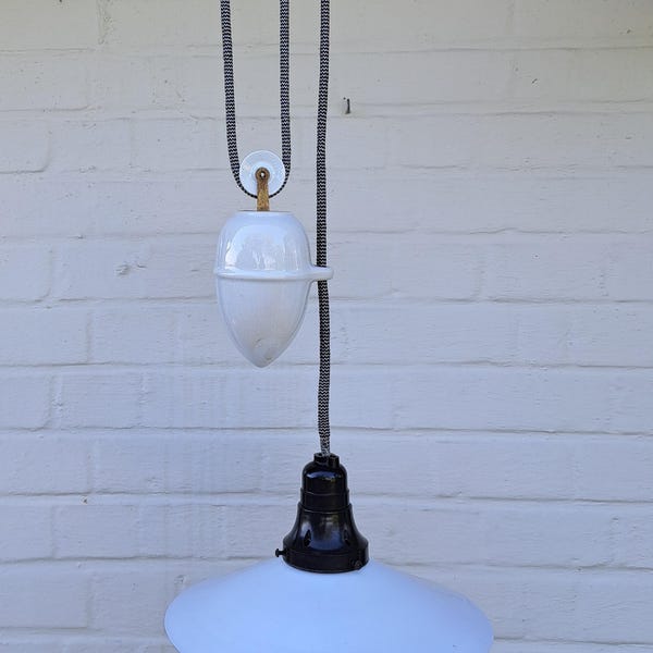 Pulley Lamp - Etsy