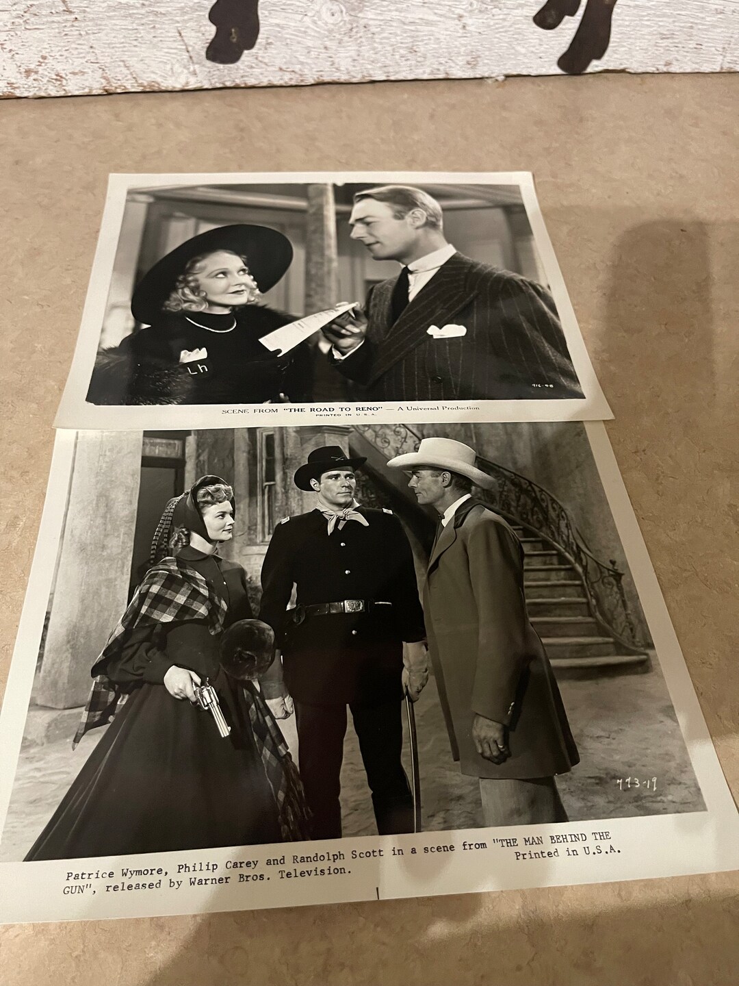 Vintage Actor RANDOLPH SCOTT Movir Scene PHOTOS - Etsy