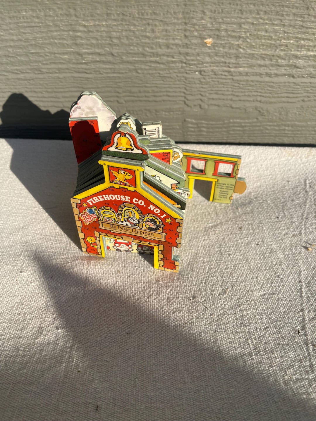 CUTE Vintage Children’s Book FIREHOUSE Co. No. 1 PUZZLE Look - Etsy