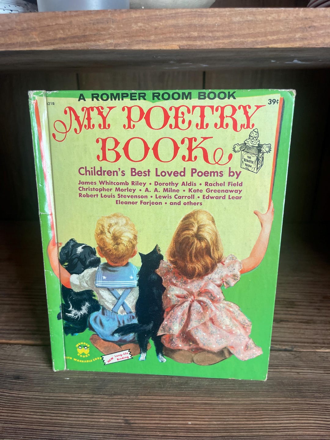 CUTE Vintage KIDS Poetry Book 1950s - Etsy
