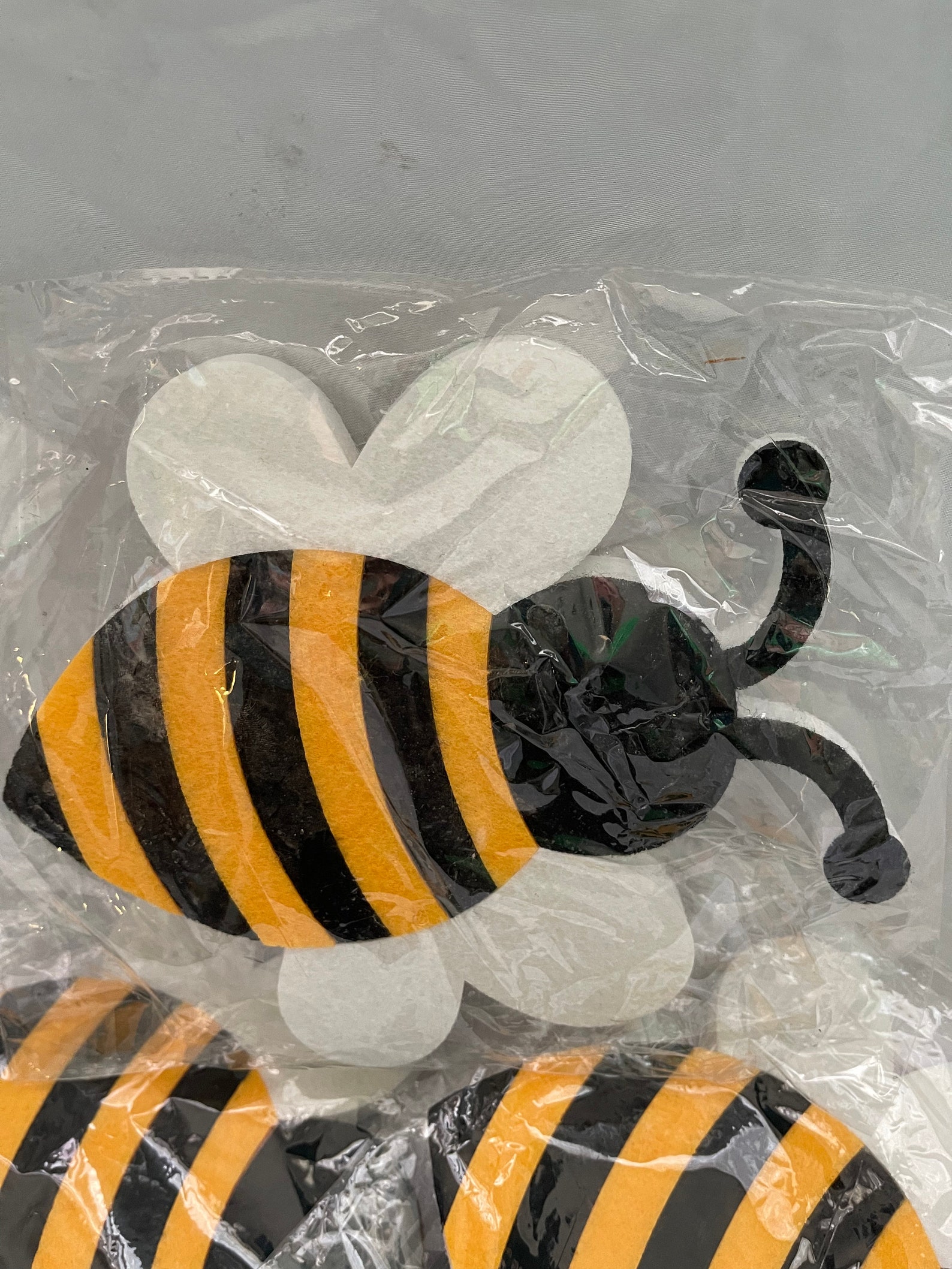 Lot of Three Foam BUMBLE BEES Crafts Home Decor - Etsy