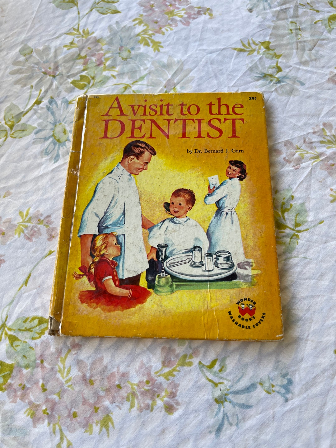 Vintage 50s CHILDREN Book A Visit to the DENTIST - Etsy