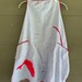 Vintage TICKING Blue Striped Full Body APRON With Red DOLPHIN - Etsy