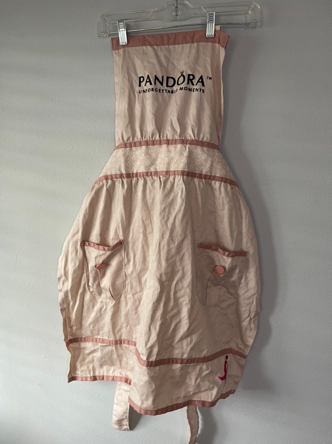 PANDORA Breast Cancer Promotional Full Bib APRON Fits Most - Etsy
