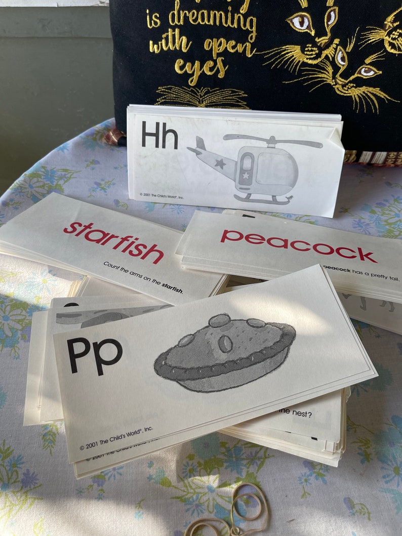 HUGE Lot of LEARNING FLASHCARDS - Etsy