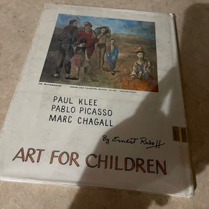 Vintage KIDS Book PABLO PICASSO Art for Children - Etsy