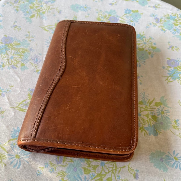 Leather Planner - Etsy