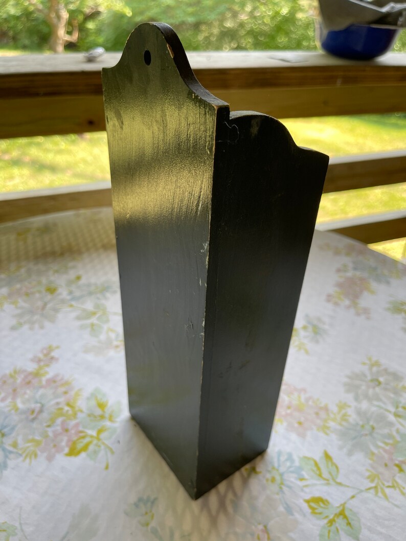 Vintage PRIMITIVE Green Wooden SPICE RACK Primitive Kitchen - Etsy