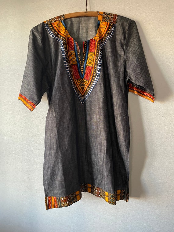 vintage mod tunic top - Gem