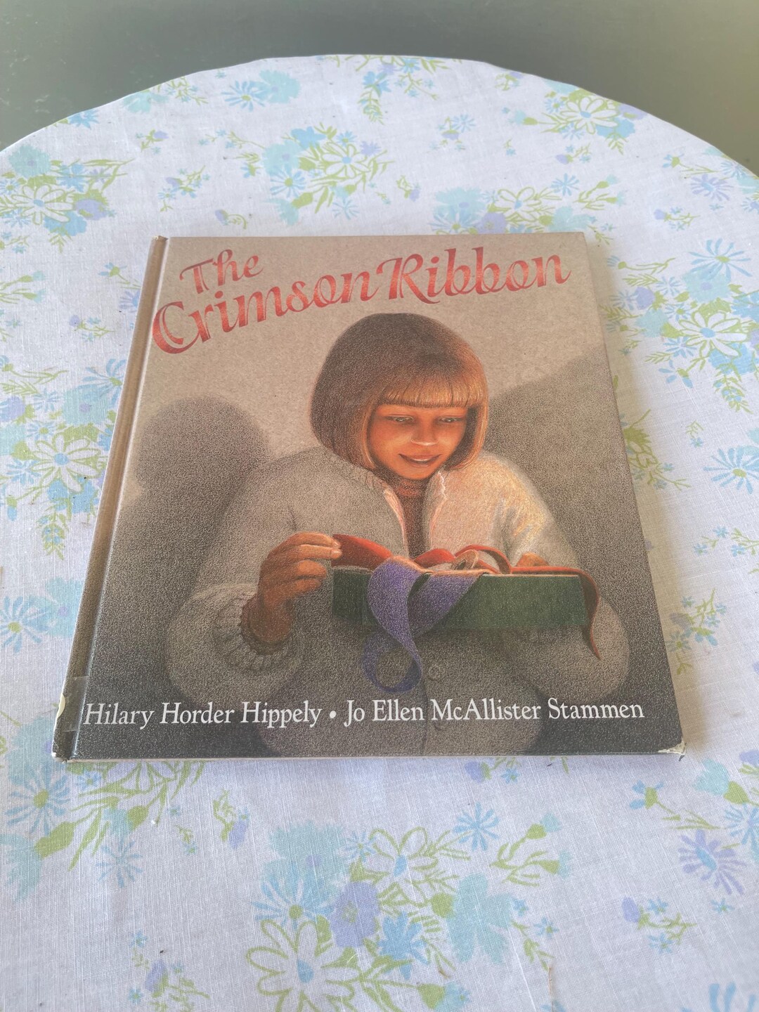 Vintage CHILDREN Book the CRIMSON RIBBON Kids Storybooks - Etsy