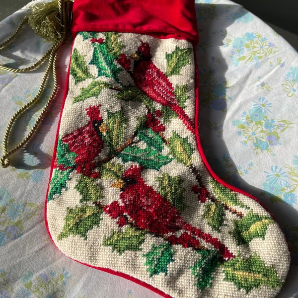 Needlepoint Stocking - Etsy
