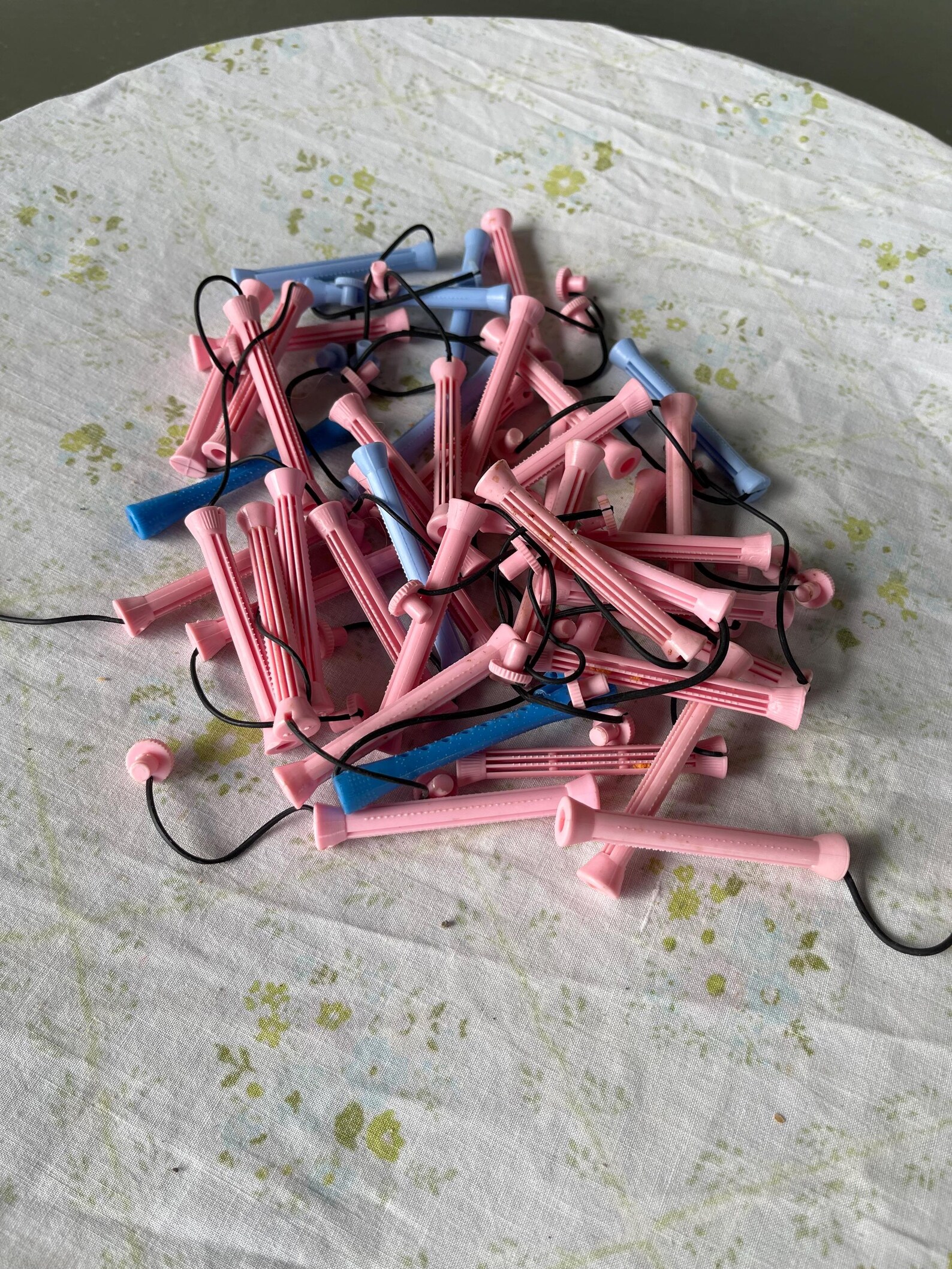 HUGE Lot of Hair PERM RODS Rollers Clips - Etsy