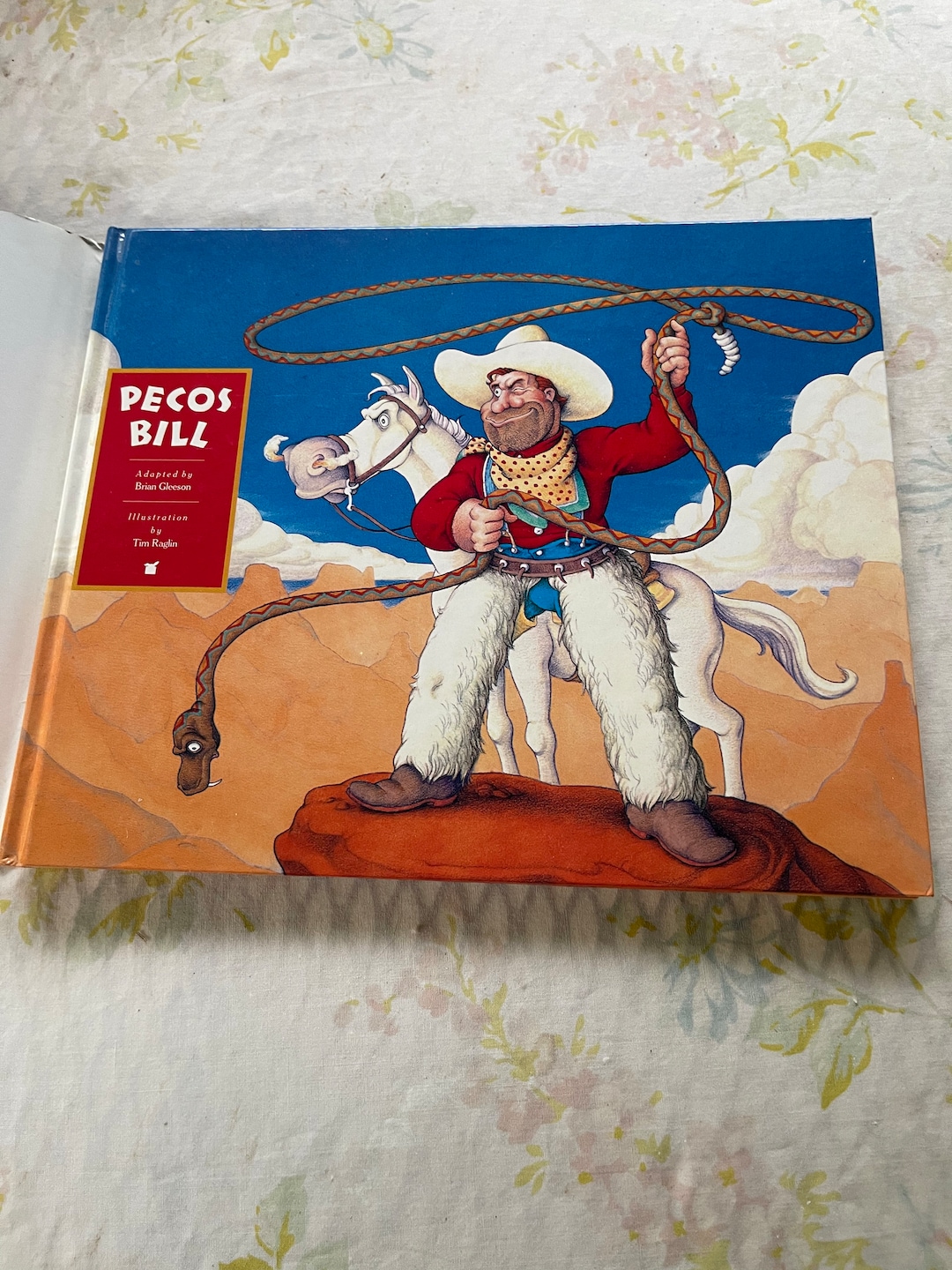 Vintage CHILDREN Book PECOS BILL - Etsy