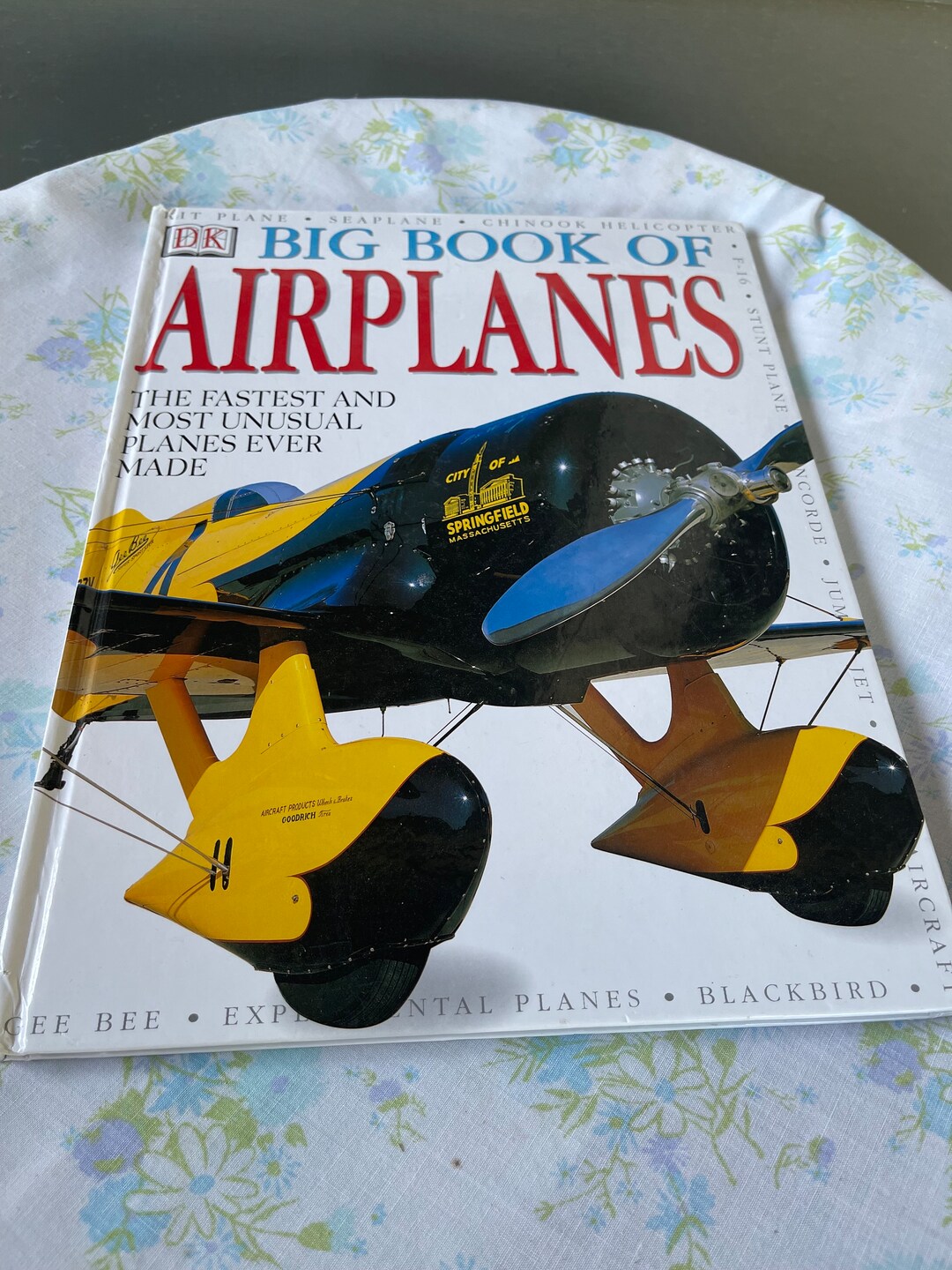Vintage CHILDREN Book Big BOOK of AIRPLANES - Etsy