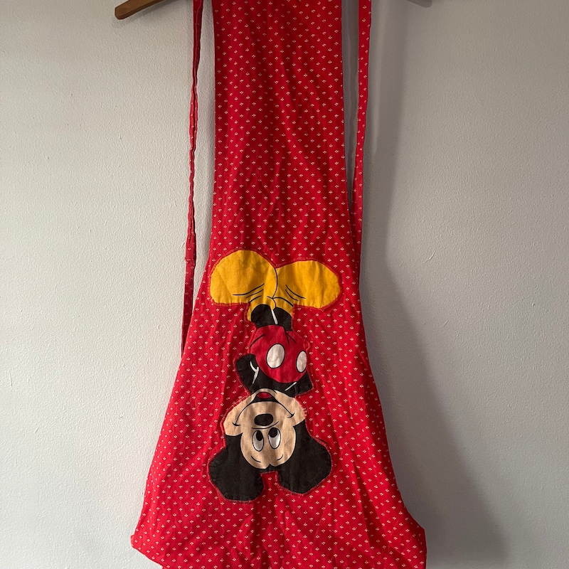 Mickey Mouse Apron - Etsy